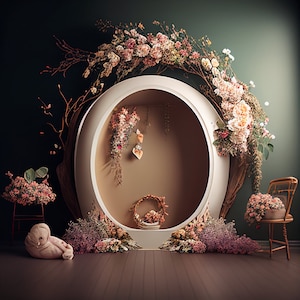 25 Assorted Maternity Backdrops / Digital Overlay for Photoshop ...