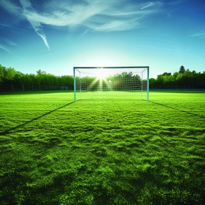 Soccer Stadium Digital Backdrops, Soccer Match Ambience, Sports ...
