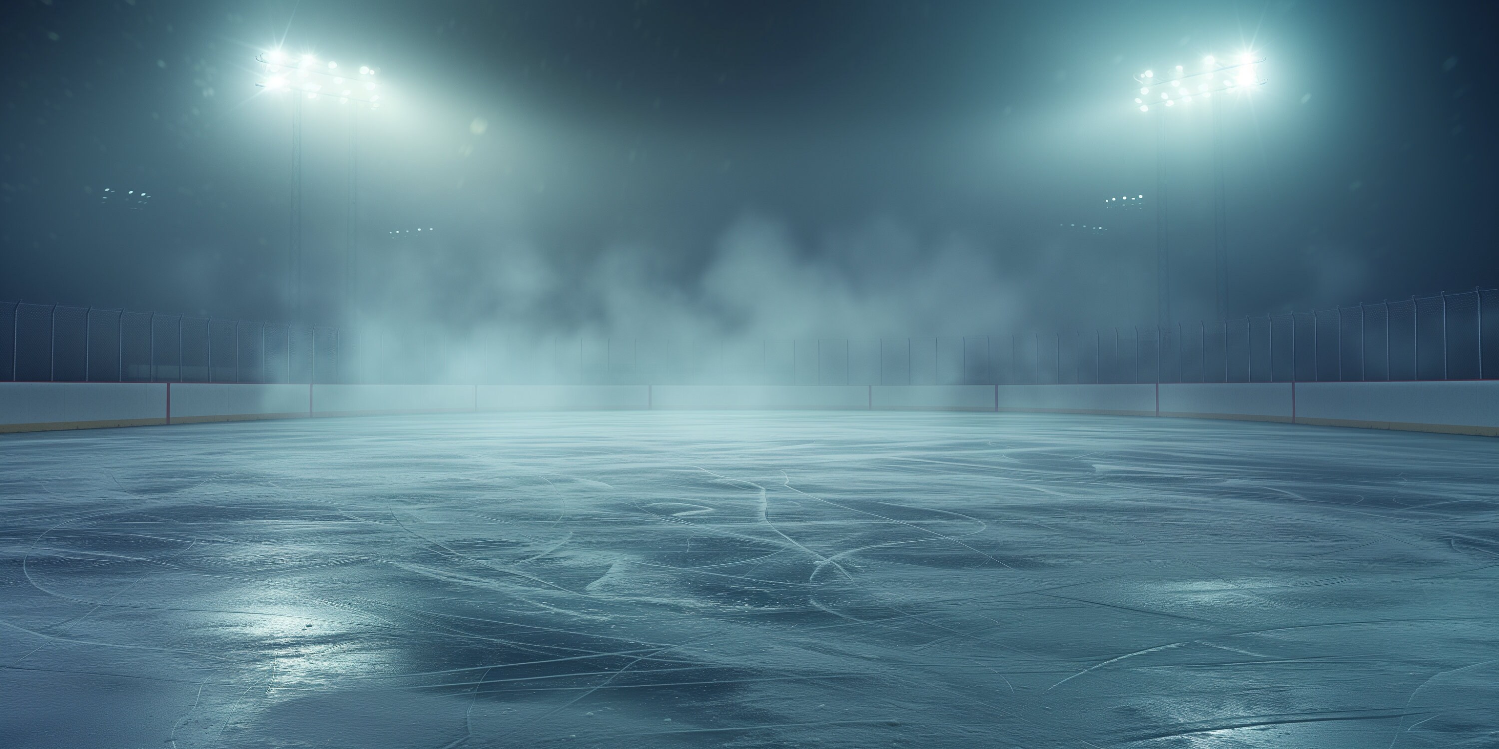 Ice Rink Digital Backdrop for Sport Photoshoots, Snowy Arena ...
