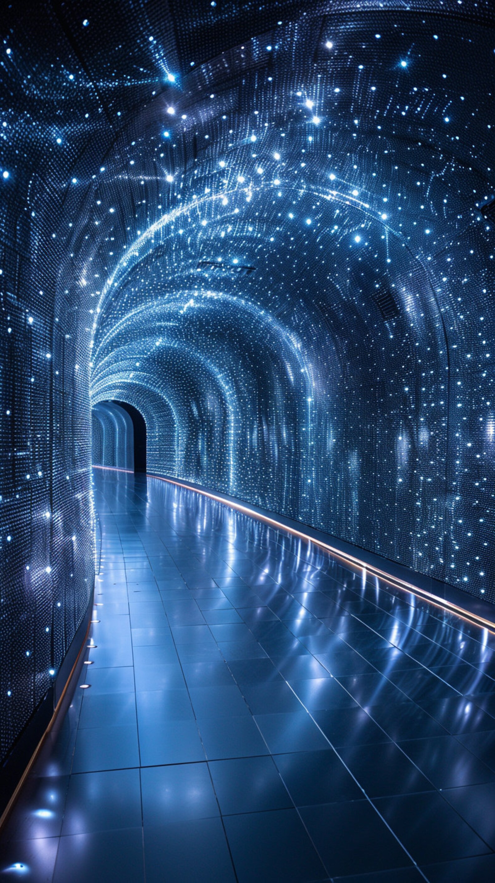 Starry Corridor Digital Backdrop,celestial Dreamscape Background ...