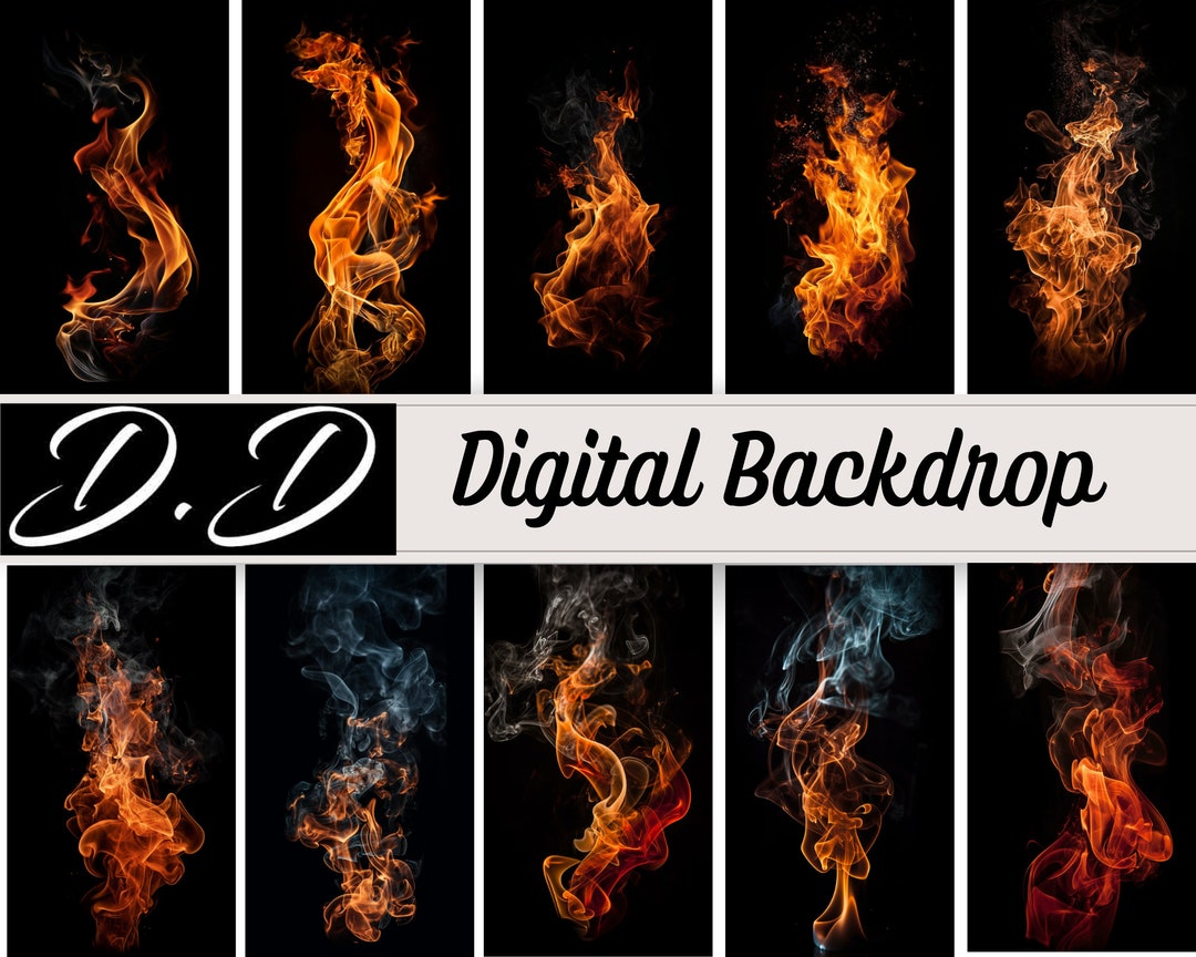 Fire PNG Overlay: Ignite Your Designs Perfect for Photoshop, Vivid ...