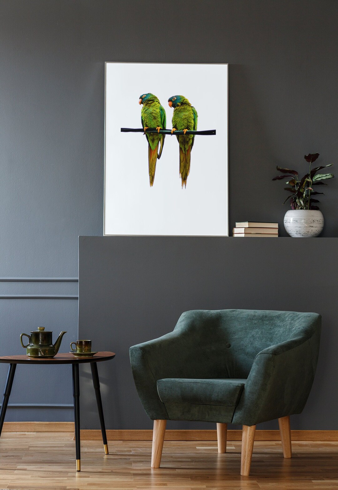 Ocean Beach Parrots | Ocean Beach Art | San Diego Print | Coastal Art ...