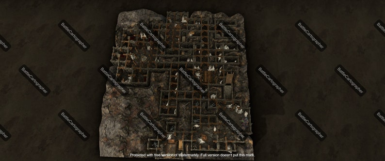 Death House - Curse of Strahd Death House Battle Map! - Etsy