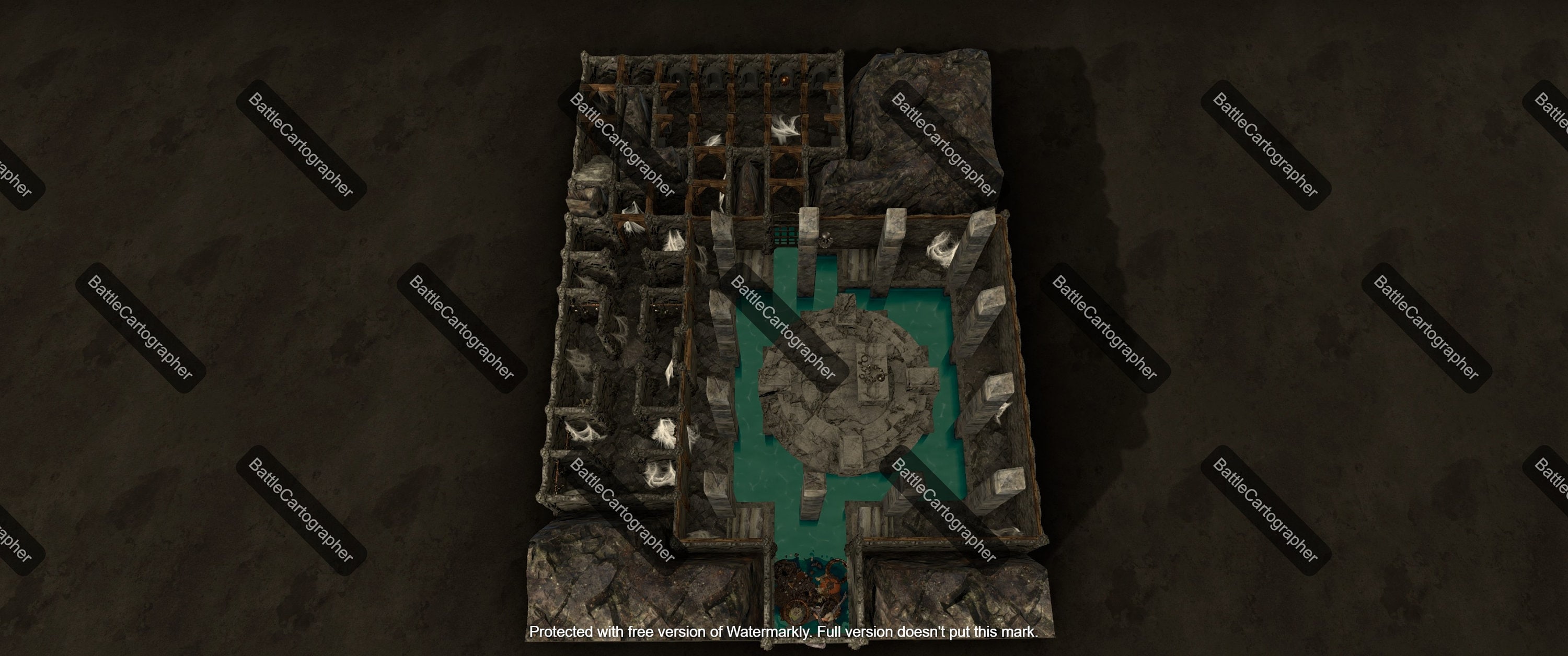 Death House - Curse of Strahd Death House Battle Map! - Etsy