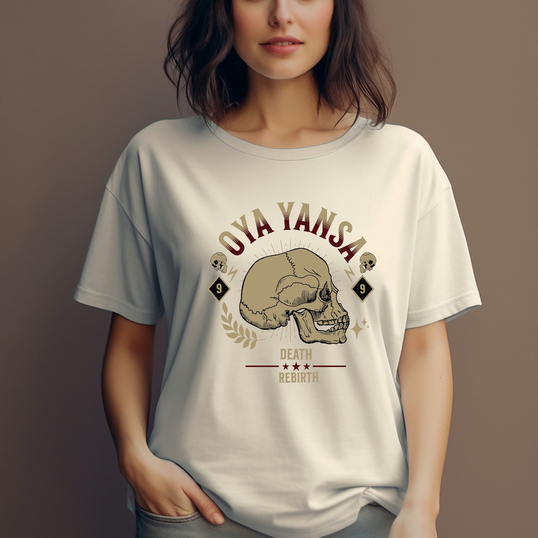 Orisha OYA Yansa Death and Rebirth Unisex Retro Style Number 9 Yoruba ...