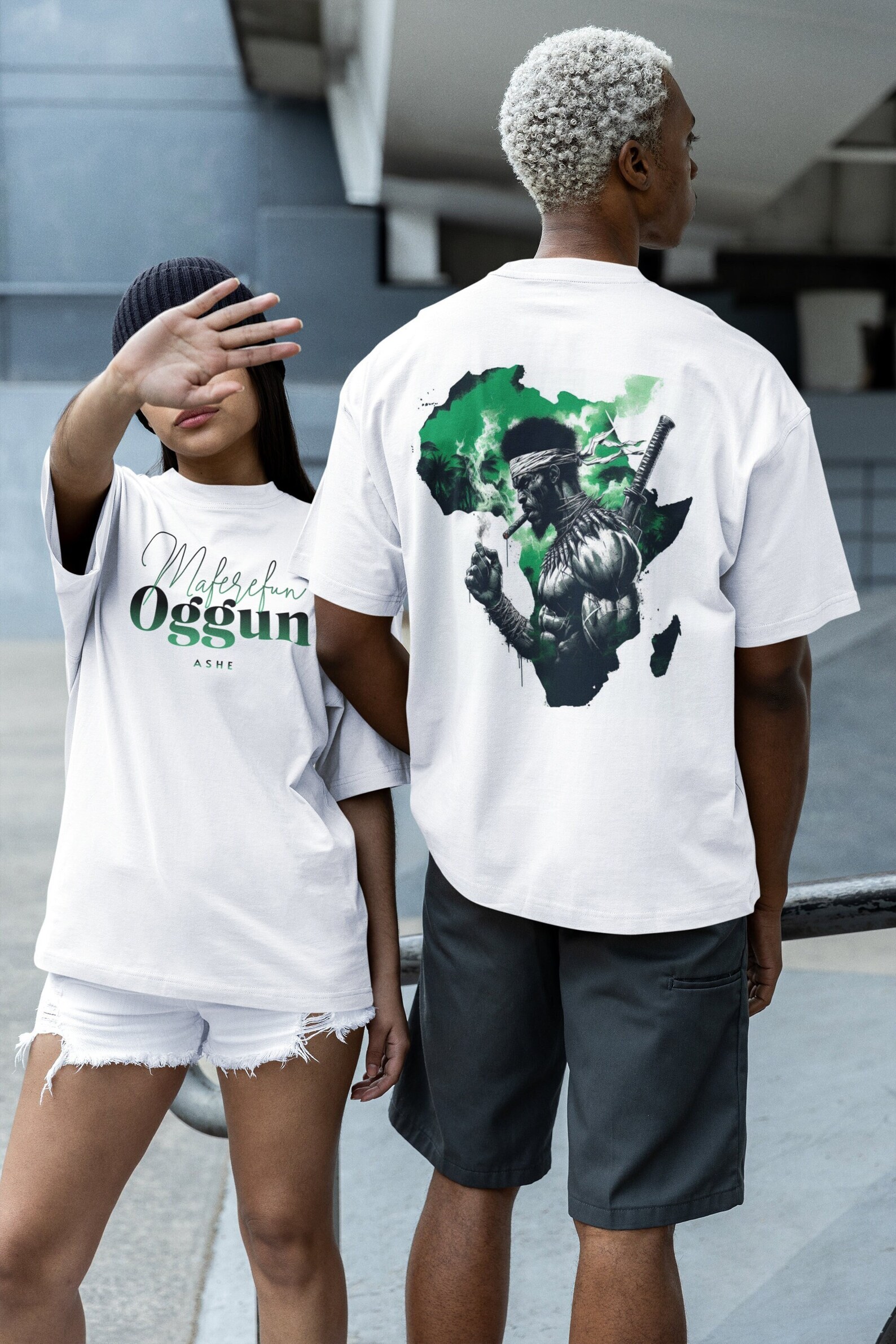 Maferefun OGGUN "a Warrior King in Africa" Tshirt, Ashe Oggun Shirt ...