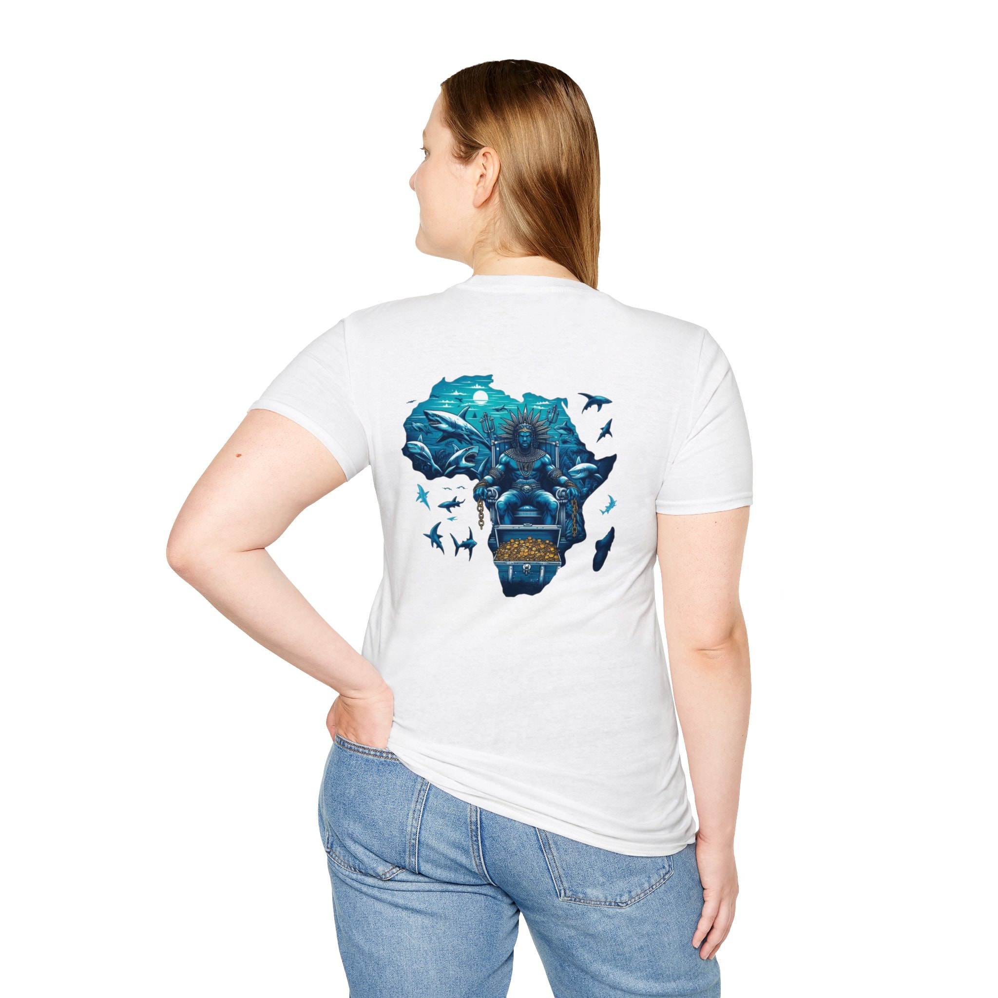 Maferefun OLOKUN *ocean King in Africa * Tshirt, Ashe Olokun Tee, Gift ...