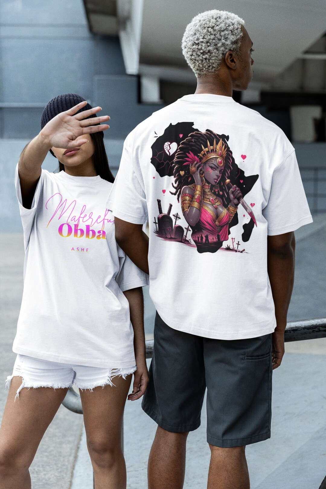 Maferefun OBBA "a Warrior Queen in Africa" Tshirt, Ashe Orisha Obba Tee ...