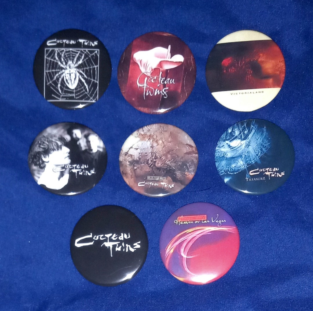 Cocteau Twins 1 1/2" Pinback Buttons (custom Made) - Etsy