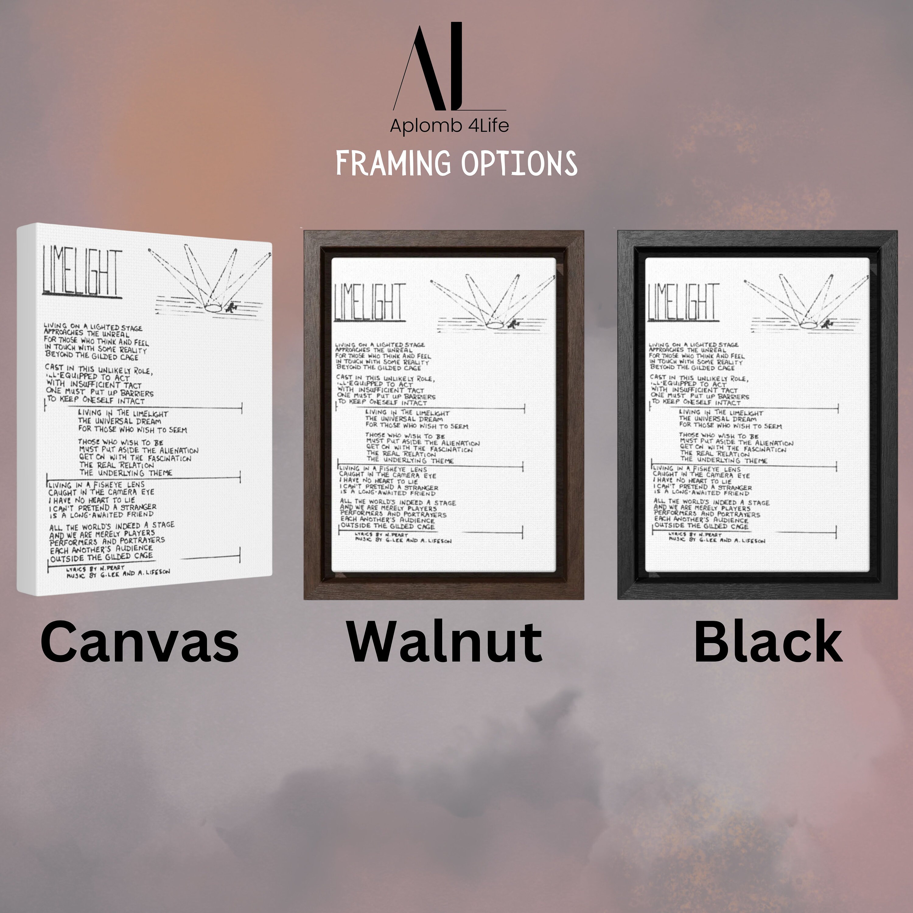 Rush Limelight Lyric Sheet Rush Band Limelight Moving Pictures ...