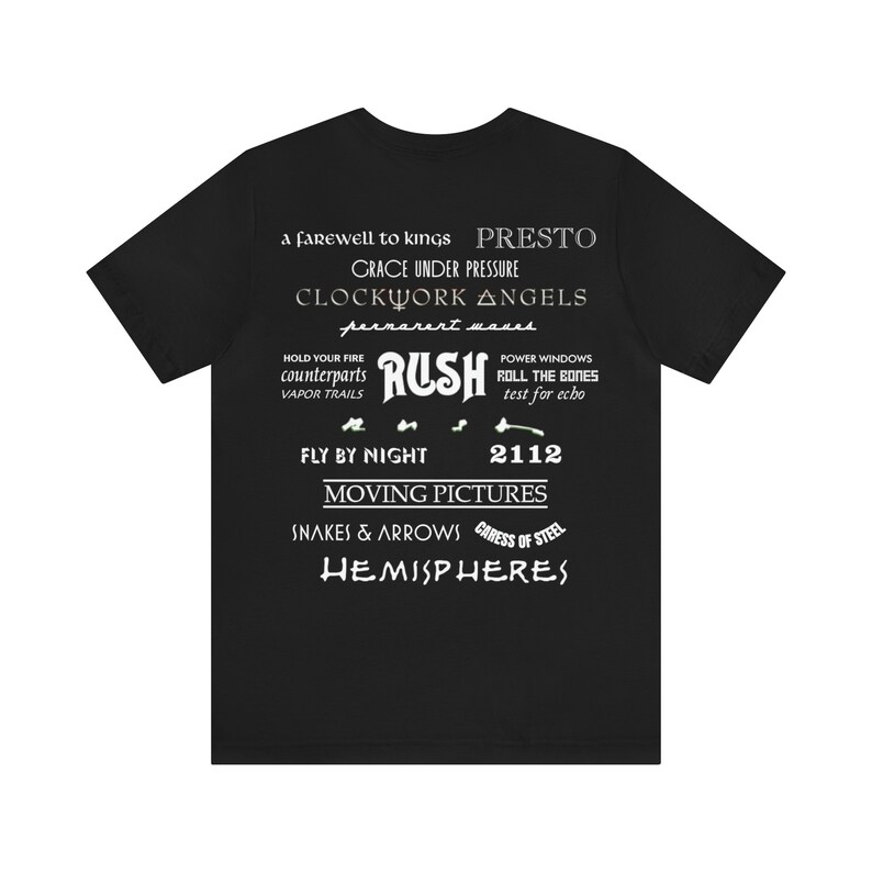 Rush Band Rush Tshirt Rush Tee Shirt Rush T-shirt Moving Pictures 2112 ...
