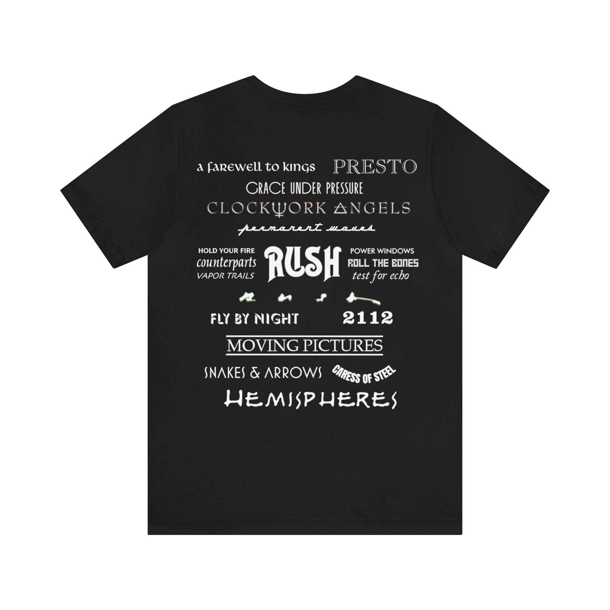 Rush Band Rush Tshirt Rush Tee Shirt Rush T-shirt Moving Pictures 2112 ...