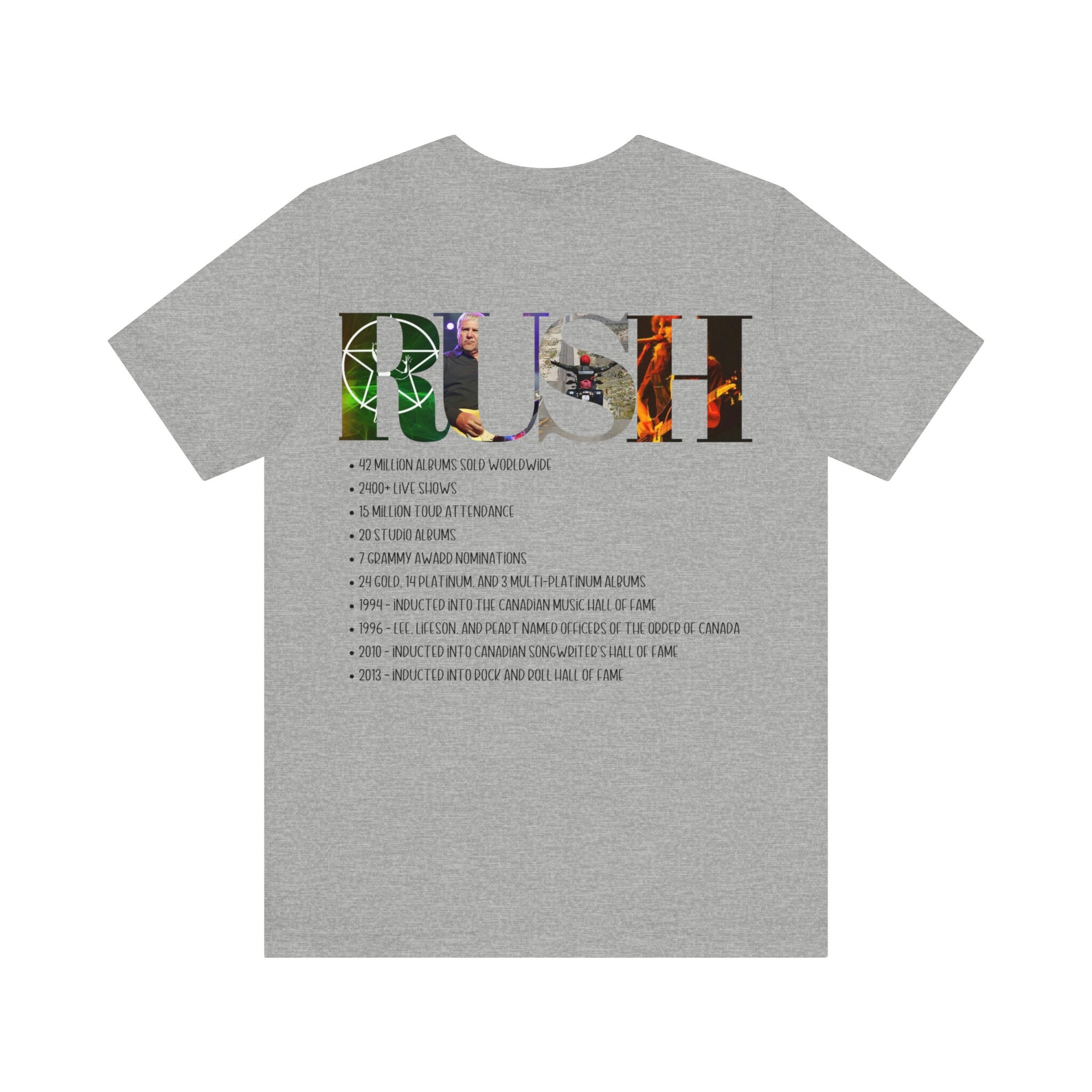 Rush Tee Shirt Rush T-shirt Rush T Shirt Rush Band Rush Gift Rush Gift ...