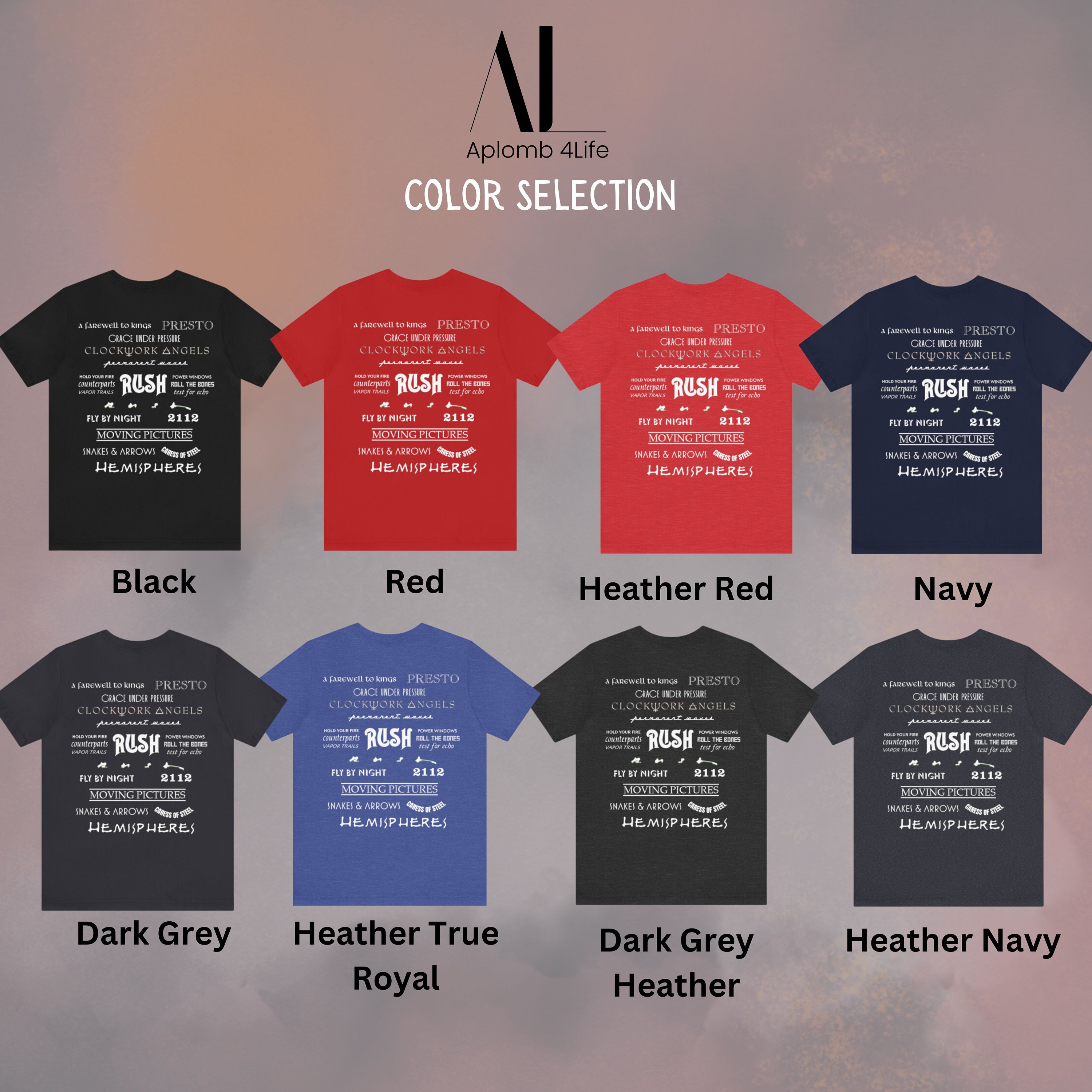 Rush Band Rush Tshirt Rush Tee Shirt Rush T-shirt Moving Pictures 2112 ...