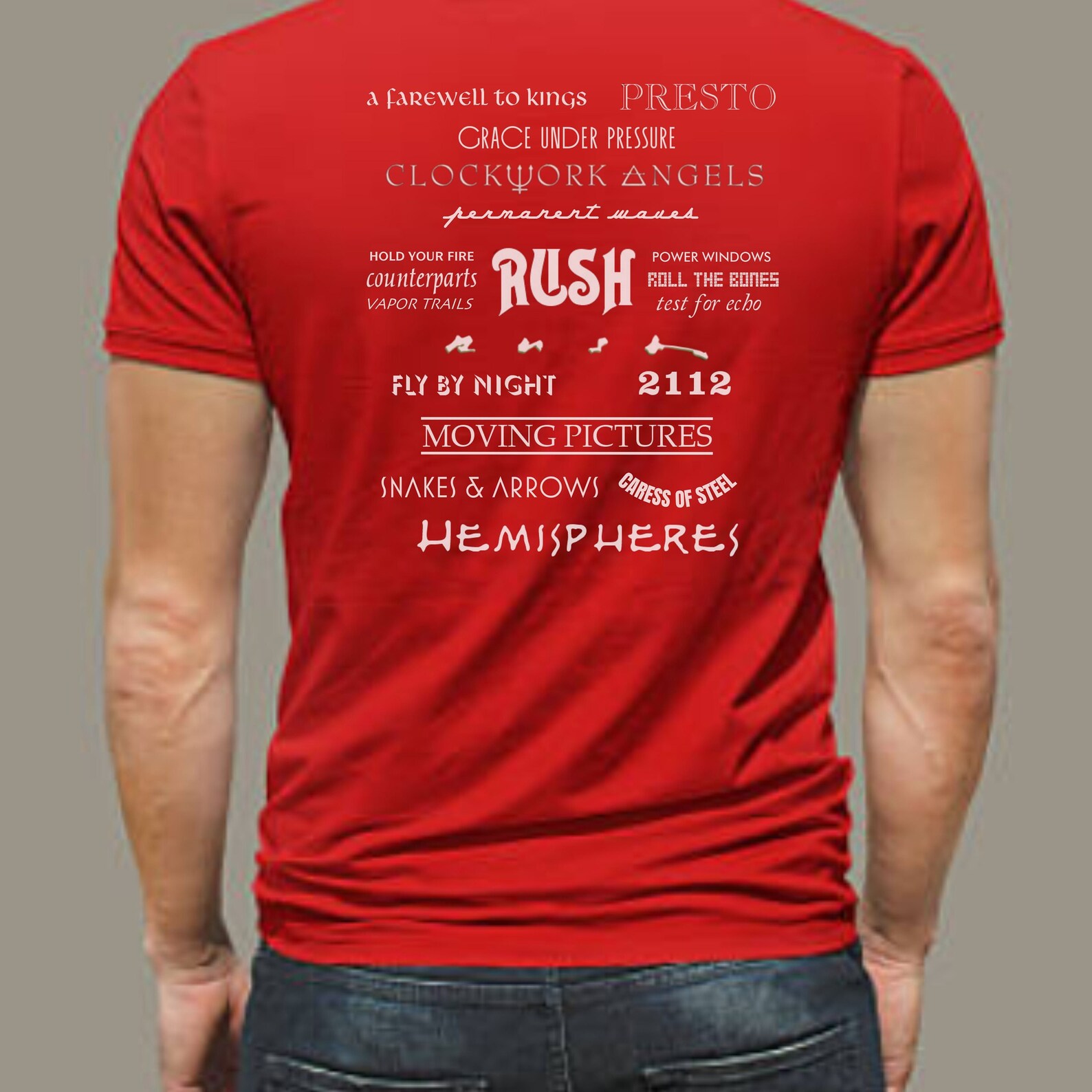 Rush Band Rush Tshirt Rush Tee Shirt Rush T-shirt Neil Peart - Etsy