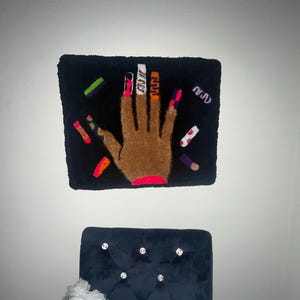 Flawless Rockstar Nails Wall Display Rug - Etsy