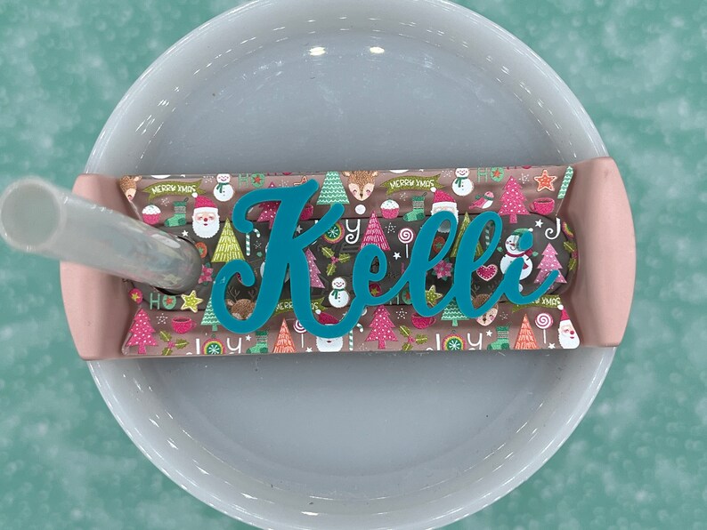 Stanley Cup Topper/name Plate Personalized Gift Stanley Cup Topper ...