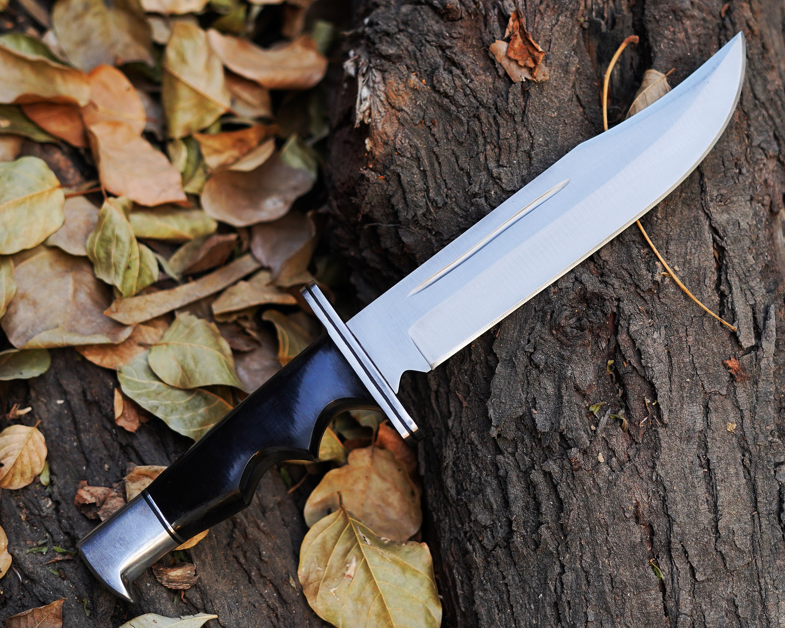 Bloody Ghostface Scream Knife Replica: Buck 120 Stainless Steel Hunting ...