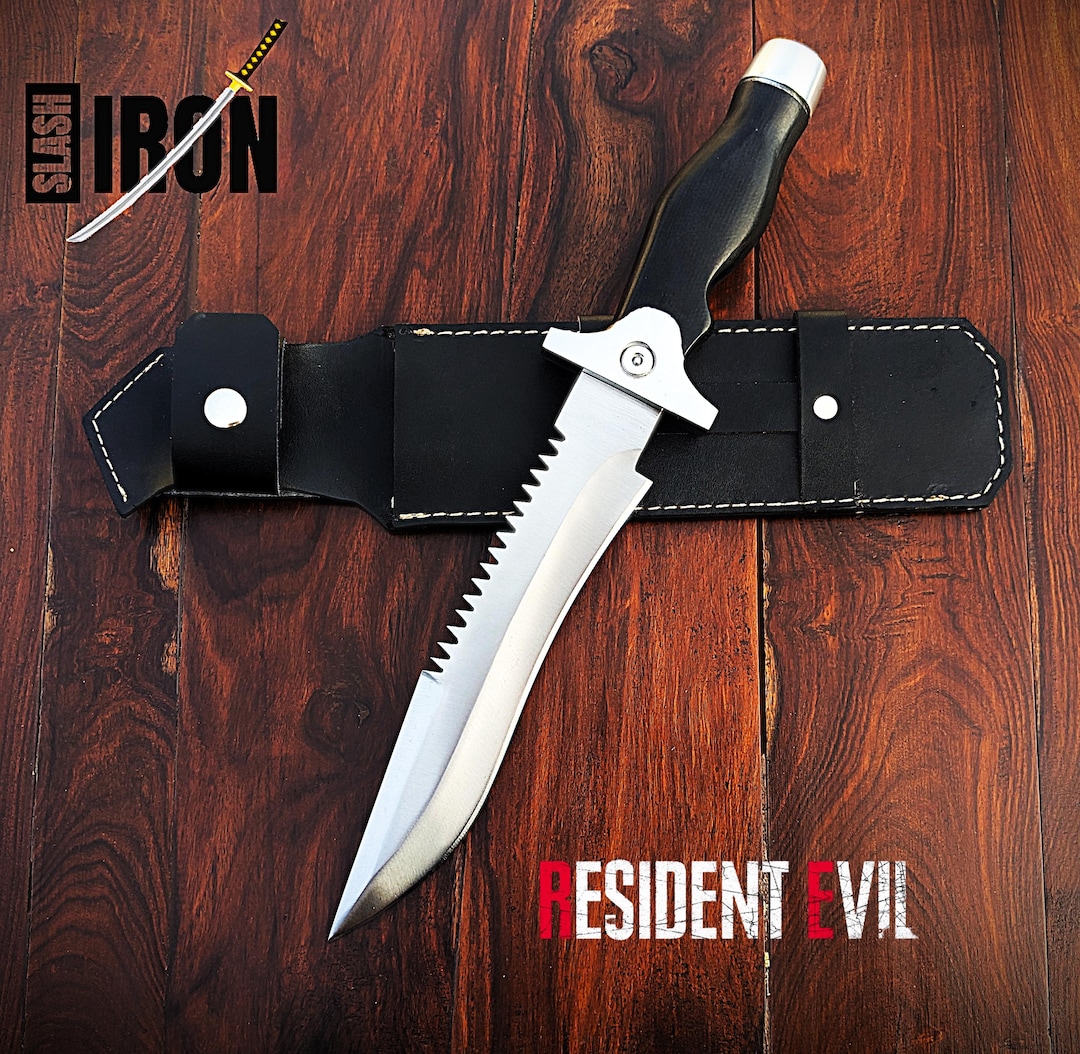 Resident Evil Knife: Jill Valentine Replica Survival Knife From 2002 ...