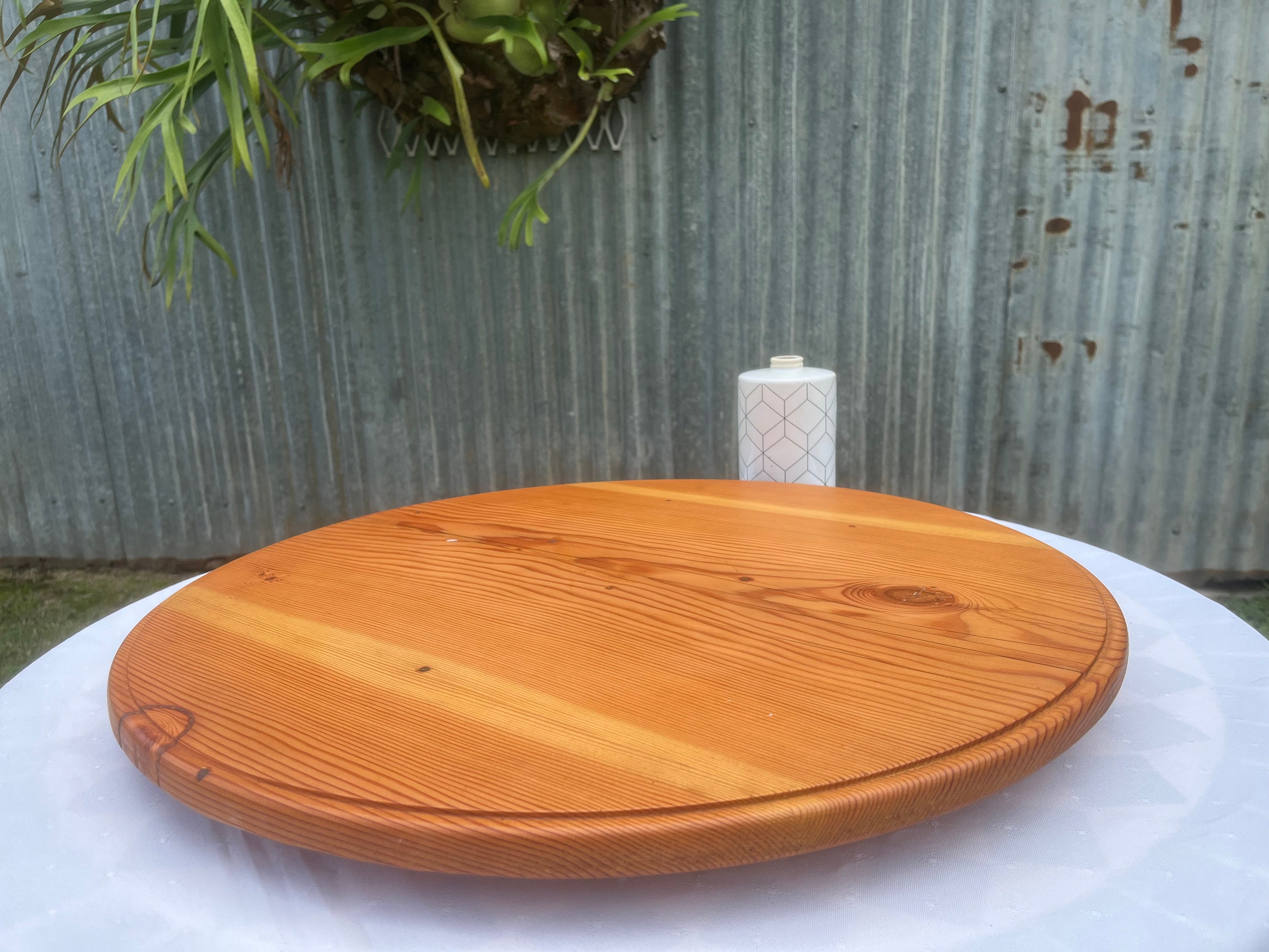 Lazy Susan Recycled Oregon Timber - Etsy