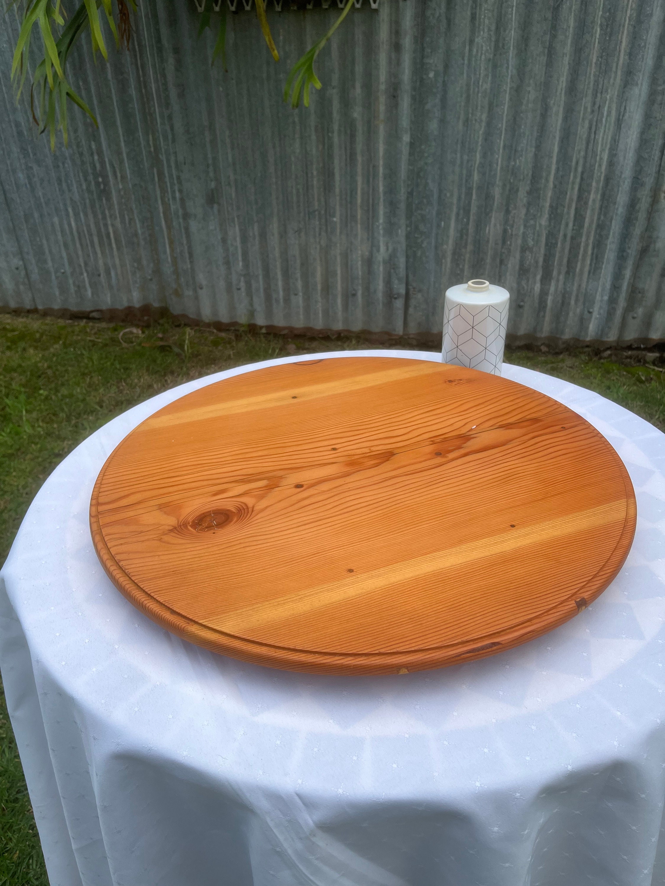 Lazy Susan Recycled Oregon Timber - Etsy