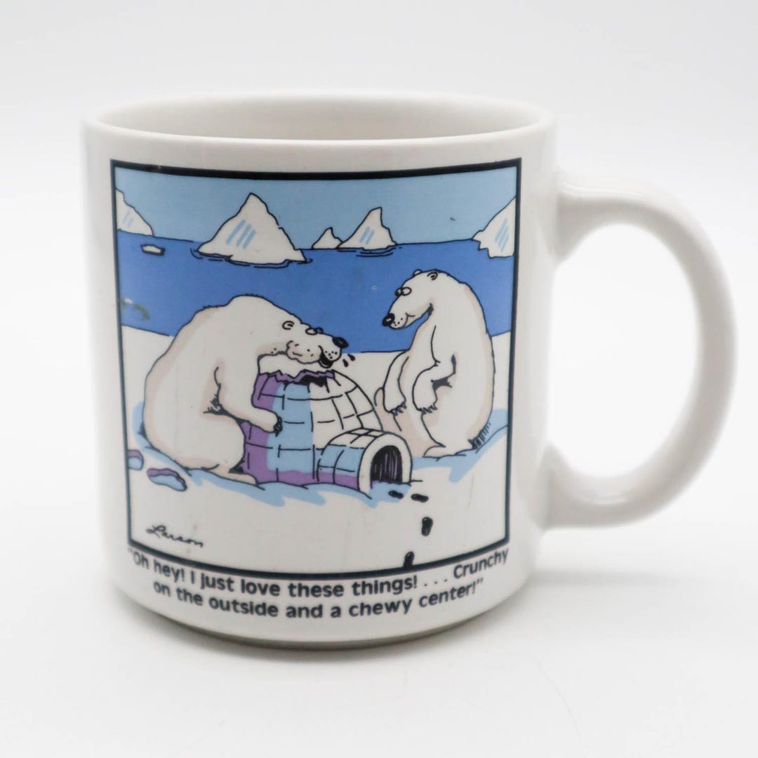 Vintage Gary Larson the Far Side Coffee Mug Polar Bears 1980 | Comics ...
