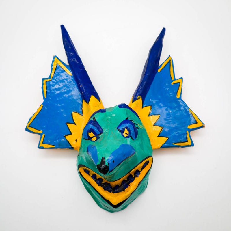 Paper Mache Devil - Etsy