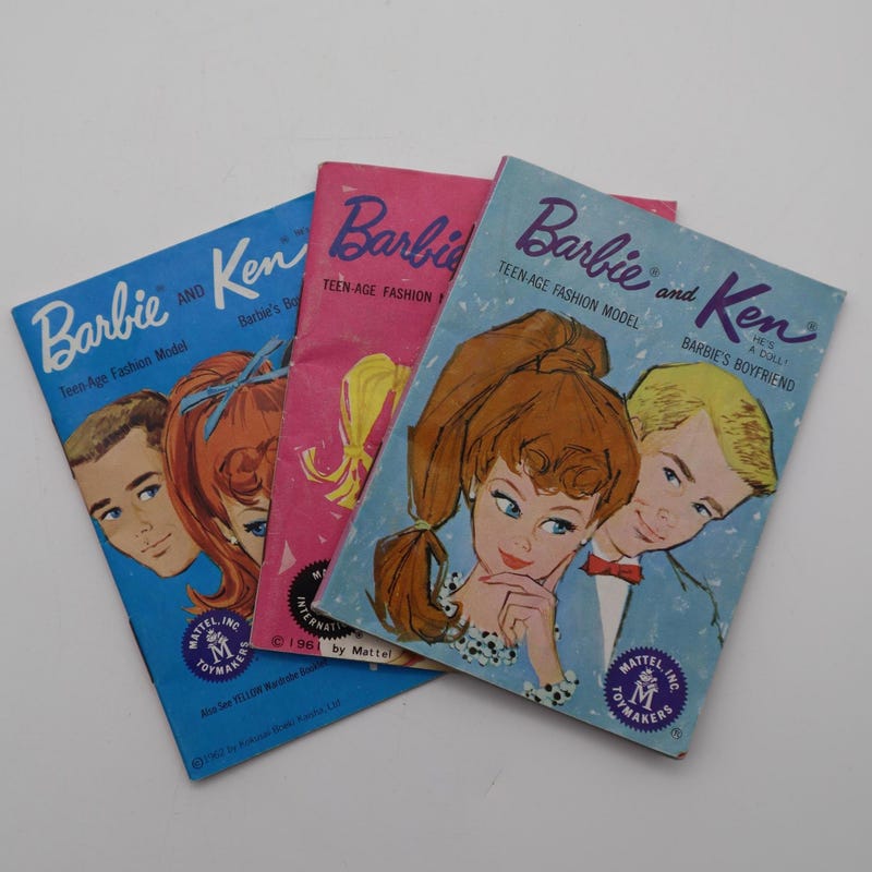 Barbie Magazine 1960s - Etsy