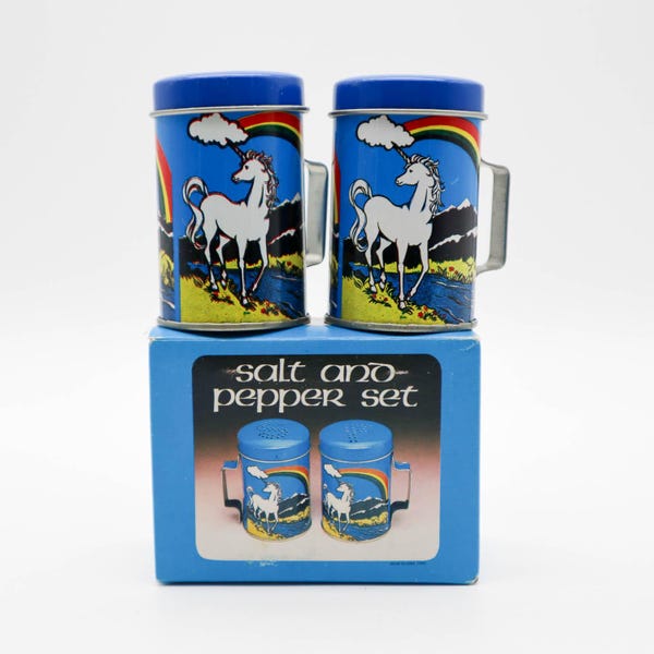 Unicorn Tin Vintage - Etsy