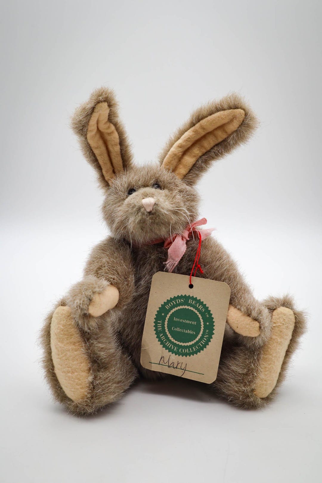 Vtg Boyds Bears the Archive Collection 10 Bunny Rabbit Mary Jointed '90 ...