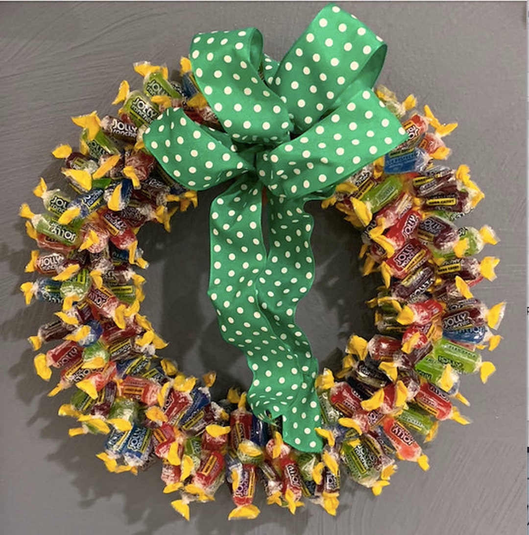Jolly Rancher Candy Wreath - Etsy