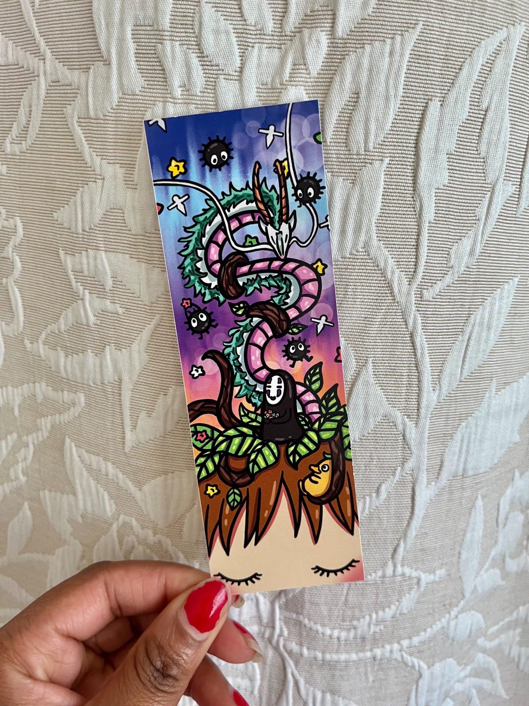 Studio Ghibli Bookmarks | Glossy & Matte Double-sided | Spirited Away ...