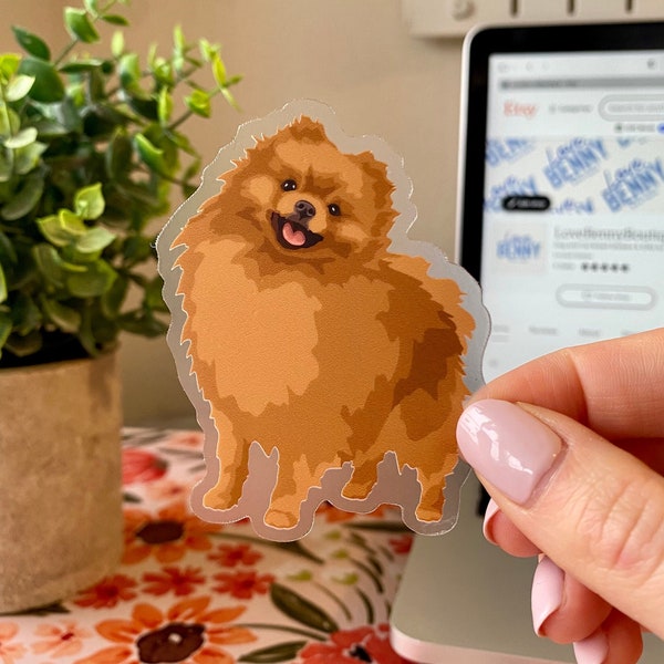 Pomeranian Decal - Etsy