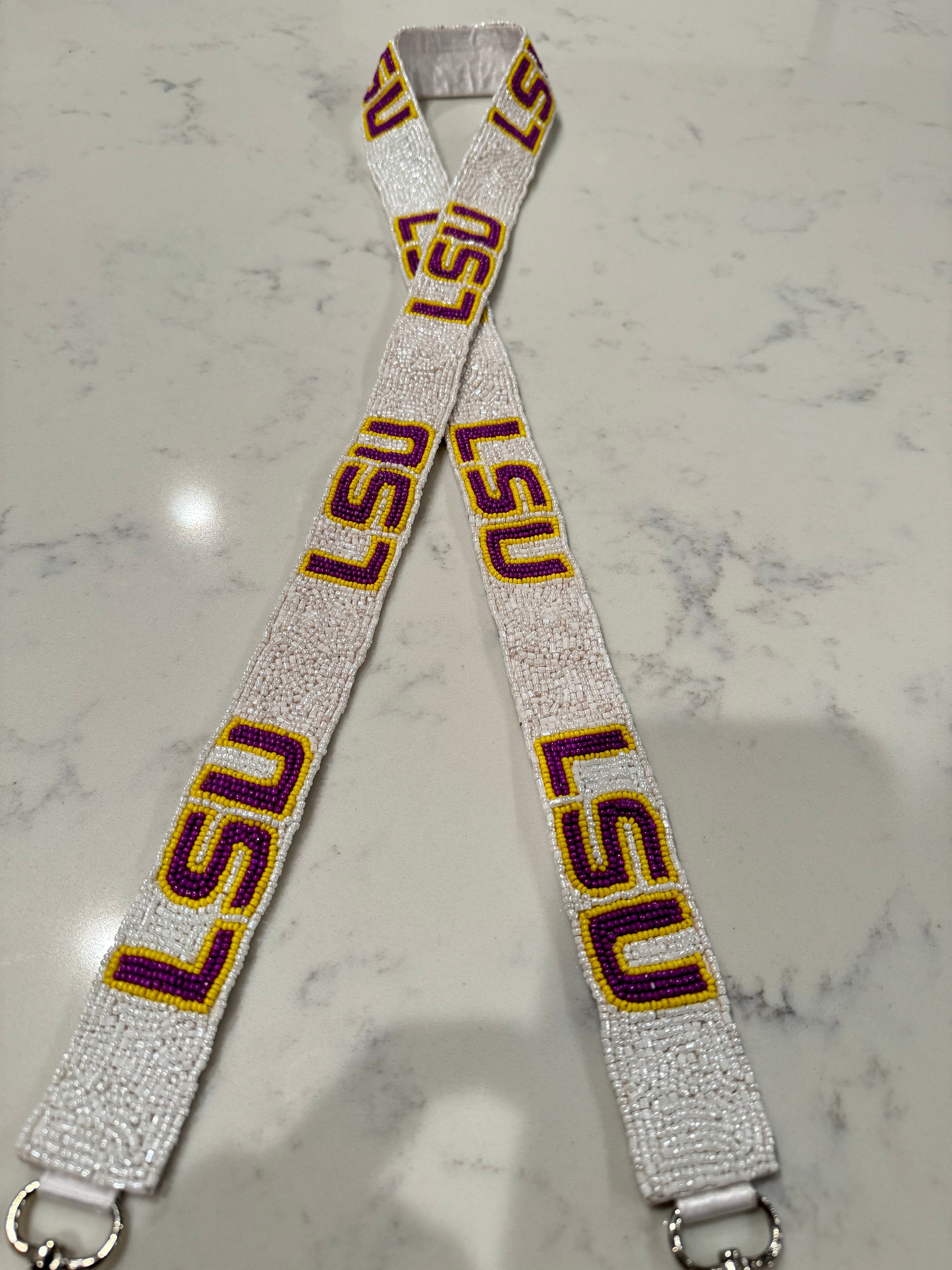 LSU Gameday Stadium Strap Crossbody Stadium Approved - Etsy