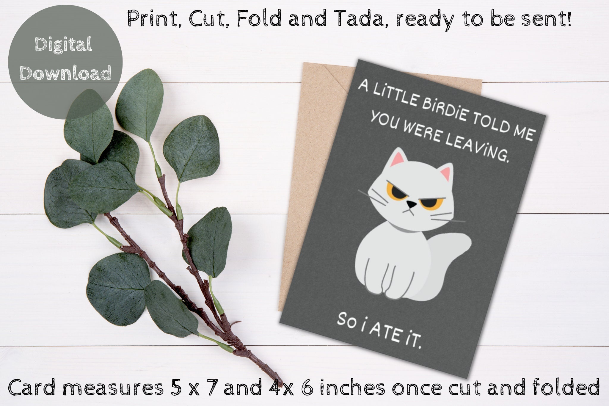 Printable Farewell Card Goodbye Card for Coworkers Leaving for New Job ...