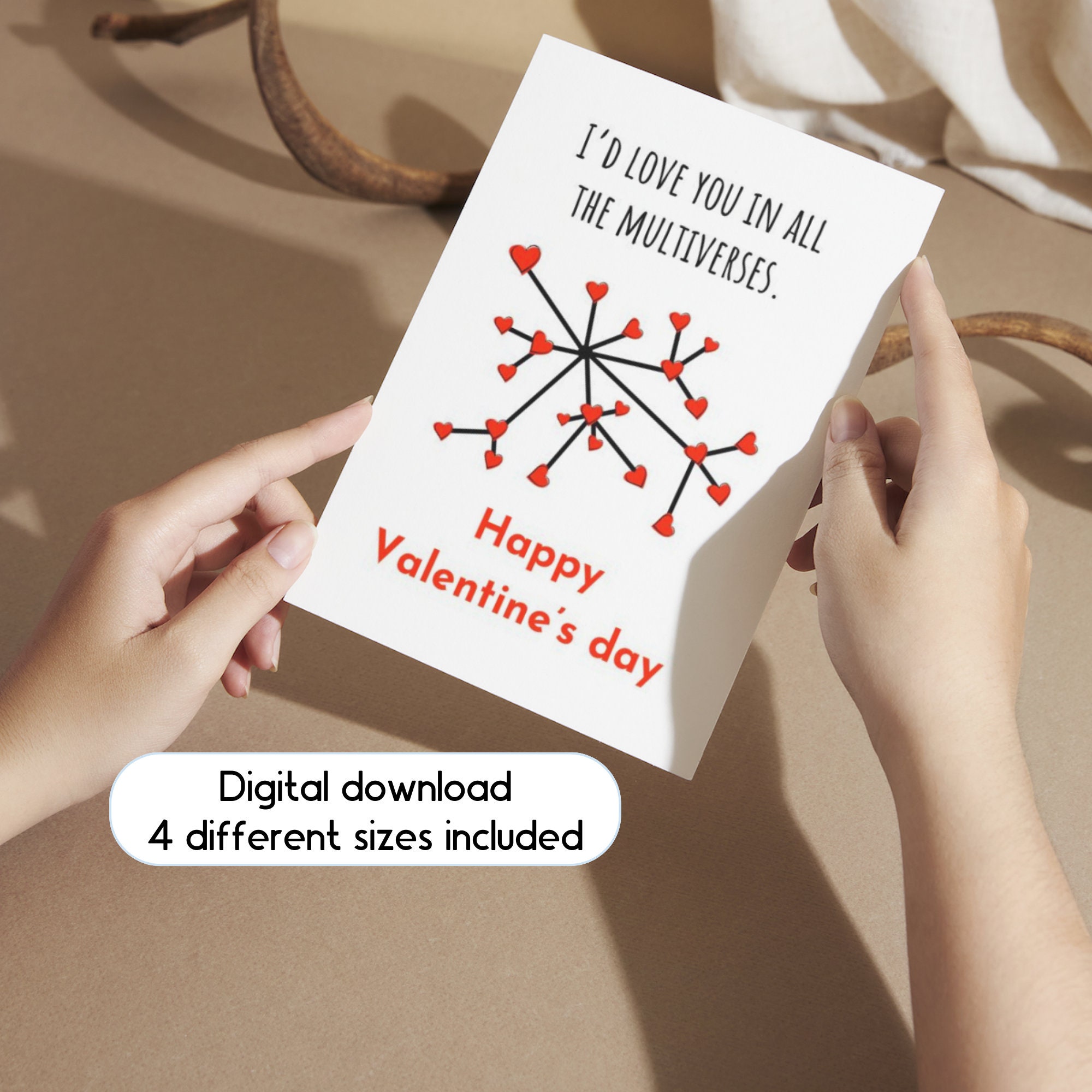 Printable Multiverse Valentines Day, Multiverse Valentines Day Card for ...