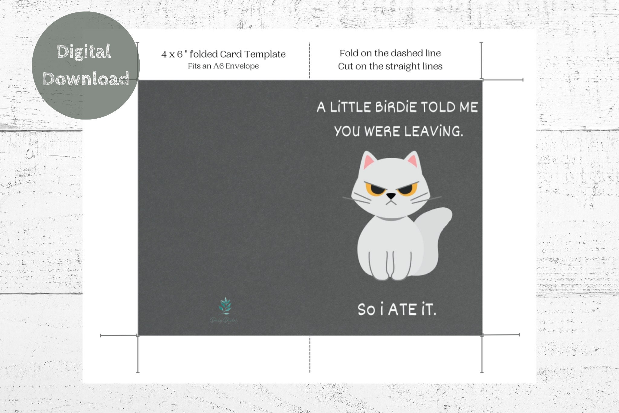 Printable Farewell Card Goodbye Card for Coworkers Leaving for New Job ...