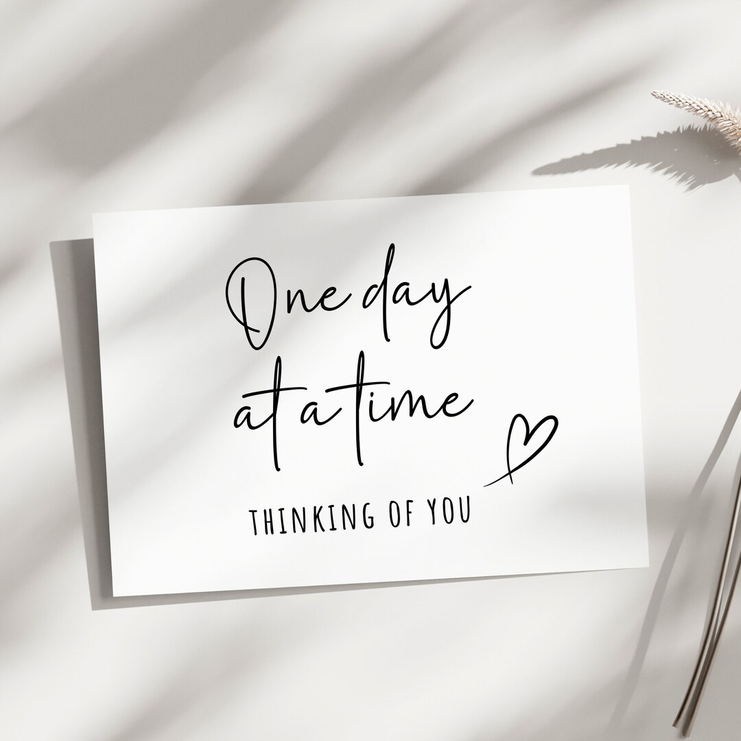 Printable Sympathy Card, Thinking of You, Encouragement Card ...