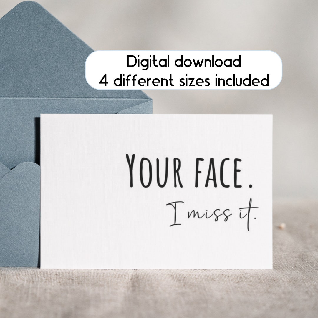 Printable Best Friend Card, Just Because Card, Thinking of You Card ...