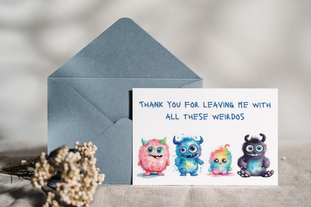 Printable Farewell Card Goodbye Card for Coworker Leaving New Job Funny ...