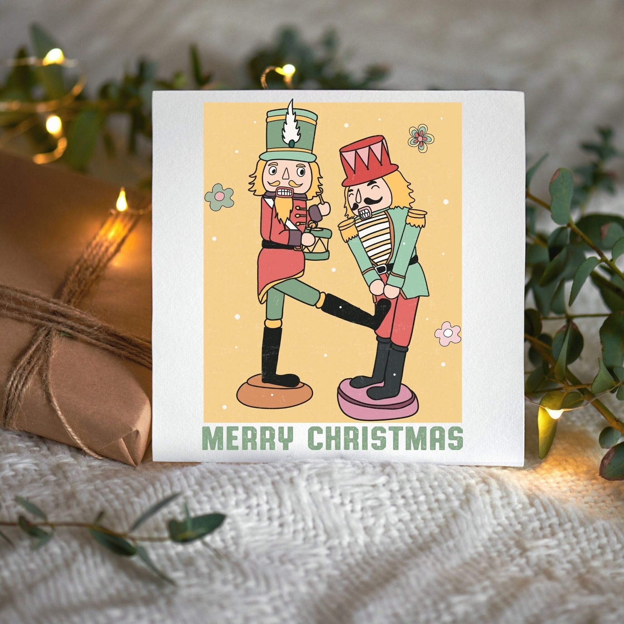 Printable Funny Christmas Card, Funny Christmas Card, Funny Nutcracker Christmas Card ...