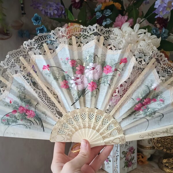 Hand Painted Lace - Etsy