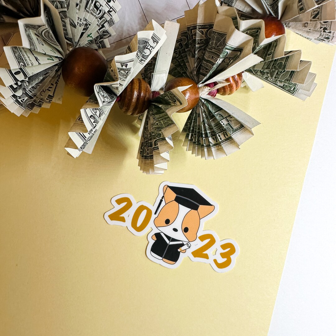 2023 Graduation Grad Cute Kawaii Corgi Cookie Vinyl Diecut Sticker - Etsy