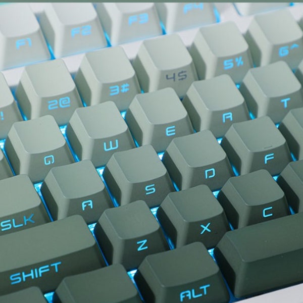 Green Keycap Set - Etsy