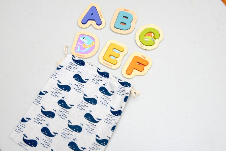 Alphabet Puzzle Baby Gift Birthday Kids Gift Montessori Toys Learning ...