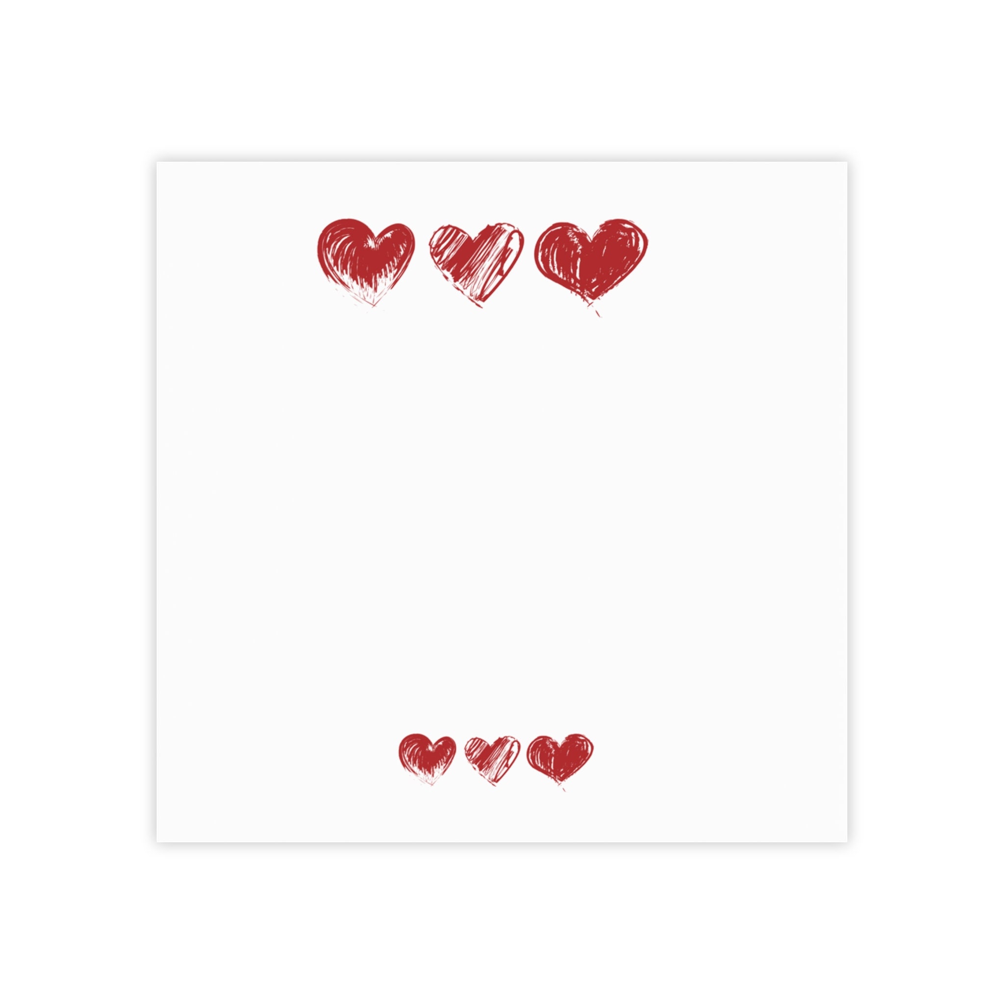 Heart Post-it® Note Pads - Etsy