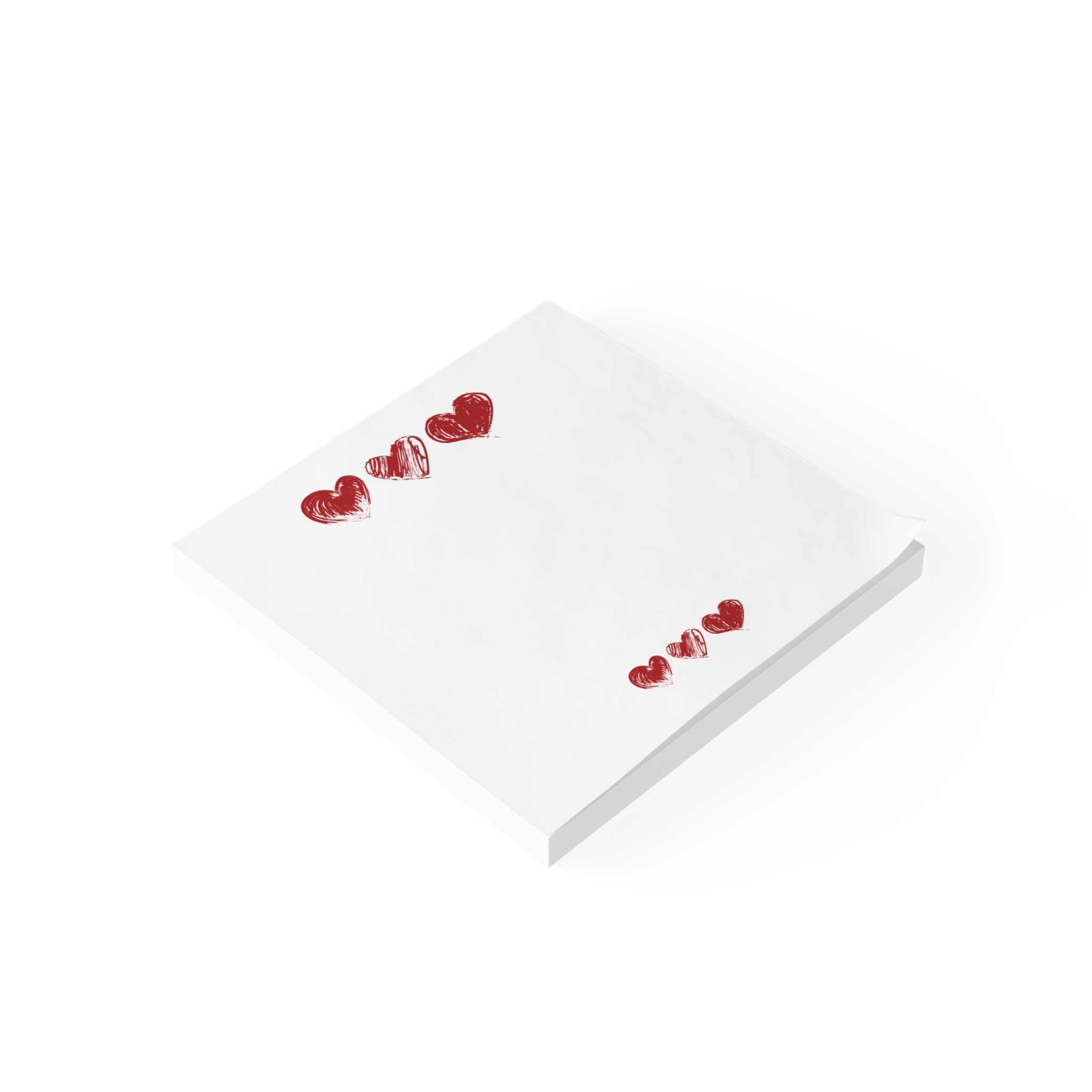 Heart Post-it® Note Pads - Etsy