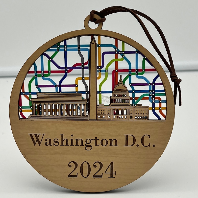 Metro Map Dc Metro - Etsy