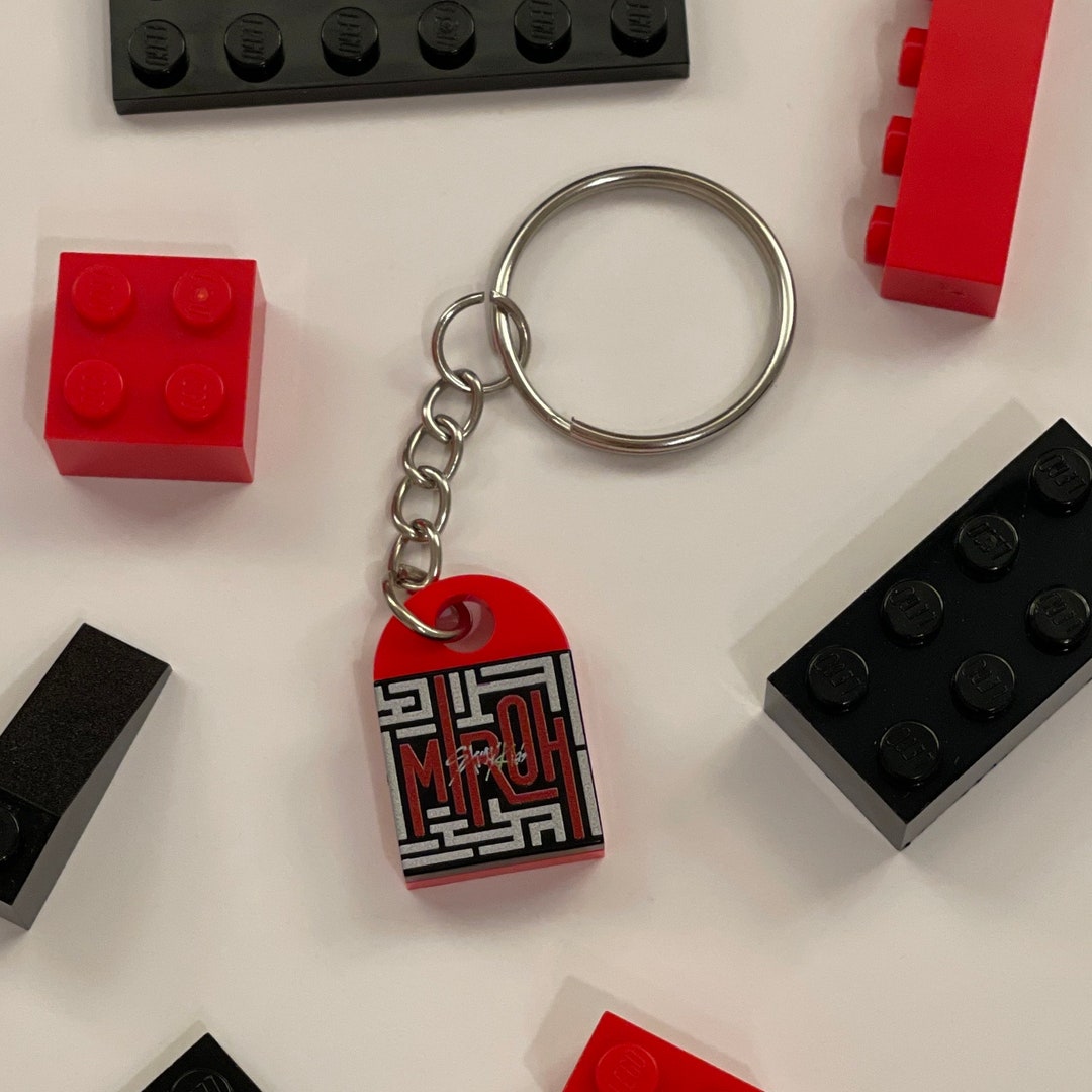 Stray Kids Lego Mini Album Keychain Miroh Kpop Keychain Stray Kids ...