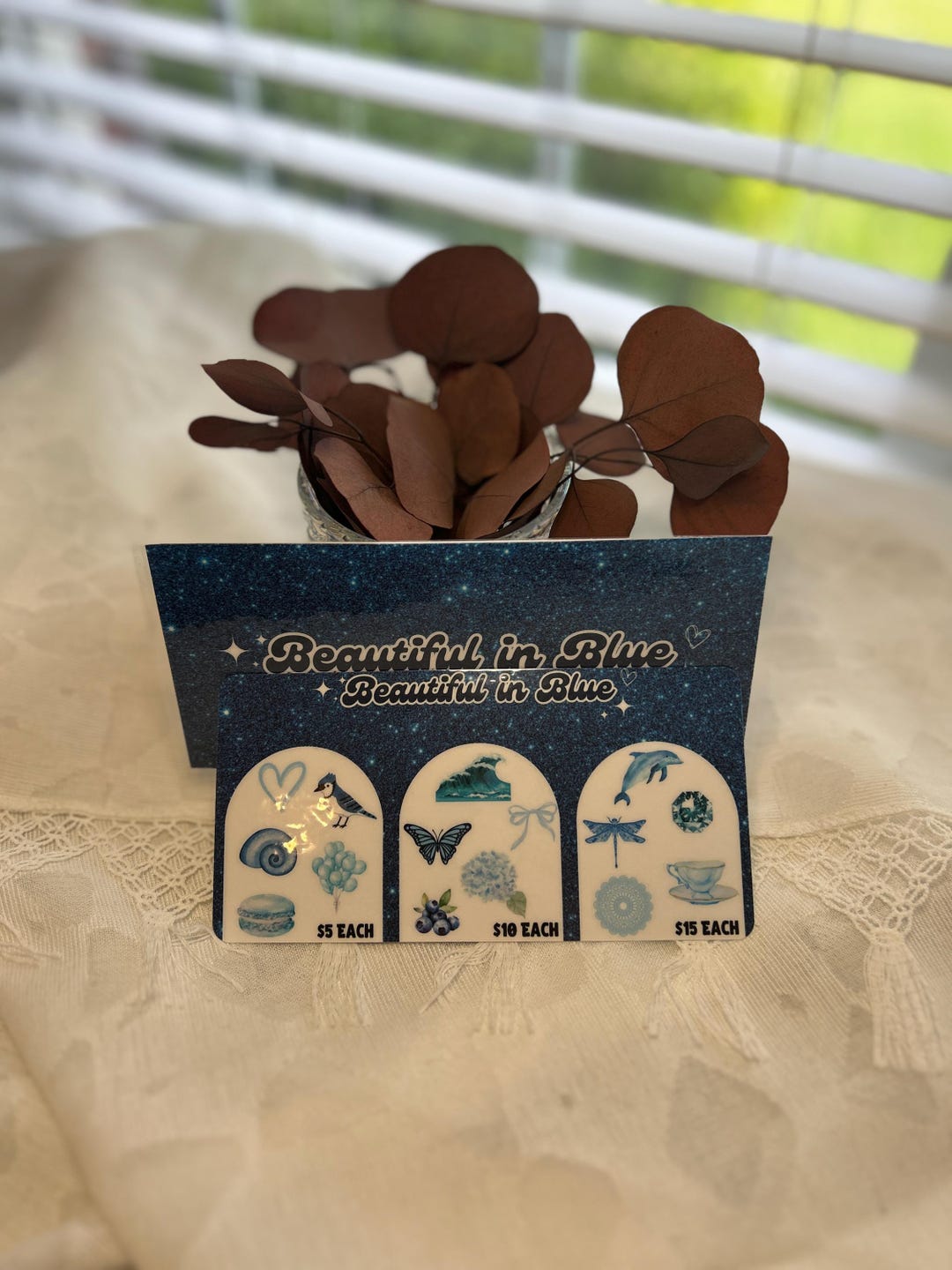 Beautiful in Blue Savings Challenge - Etsy